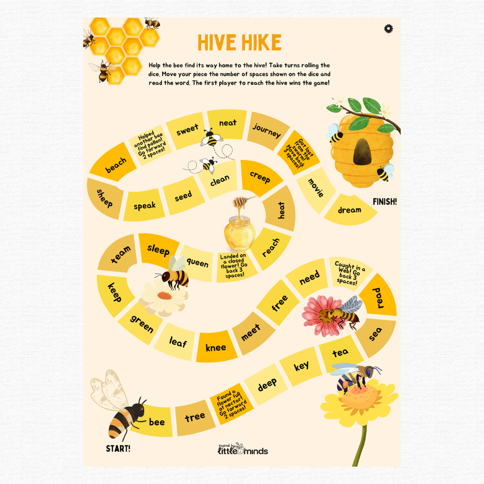Spelling Game Boards – Inspired By Little Minds